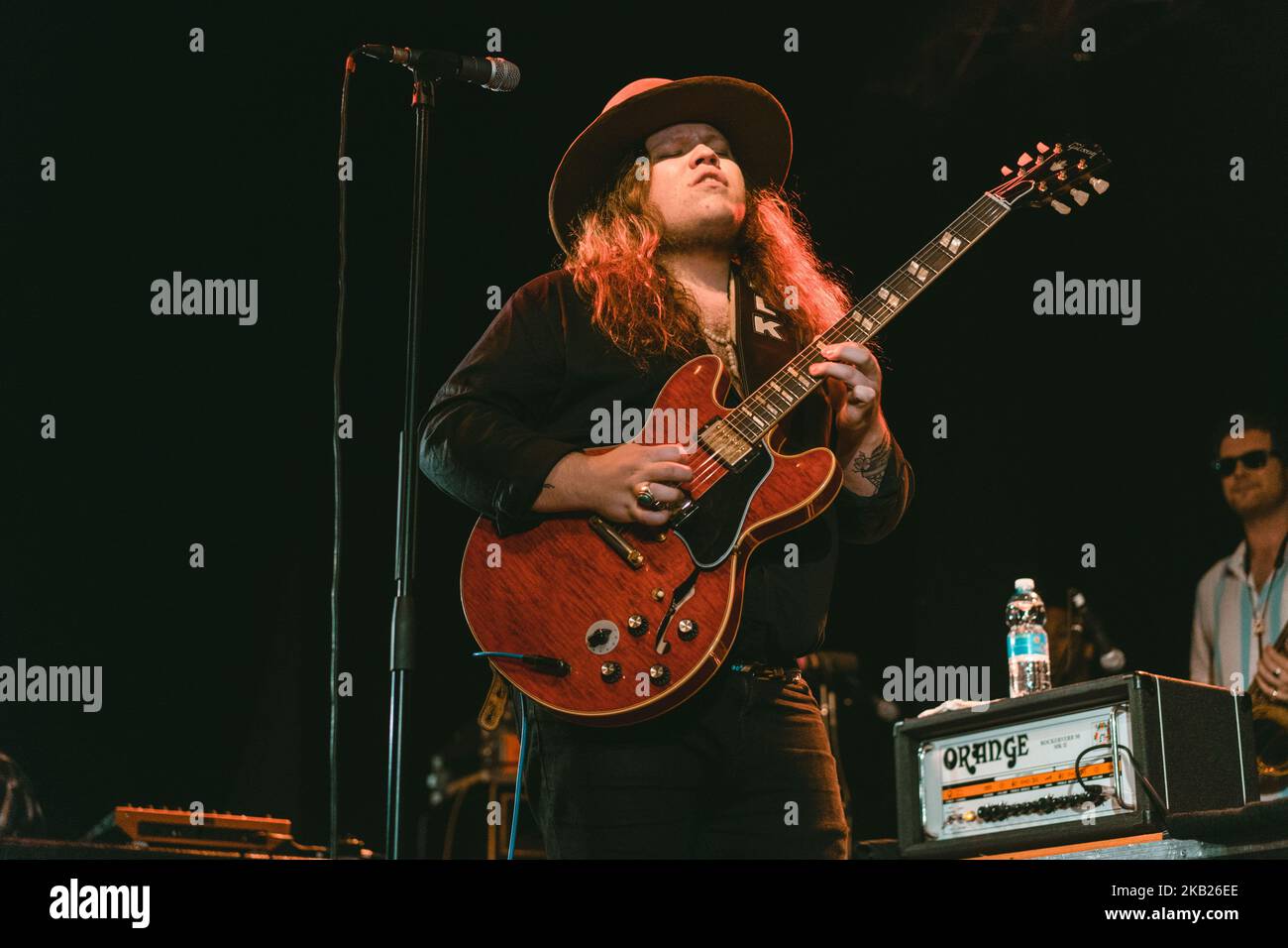 The american blues rocker The Marcus King Band performing live at ...