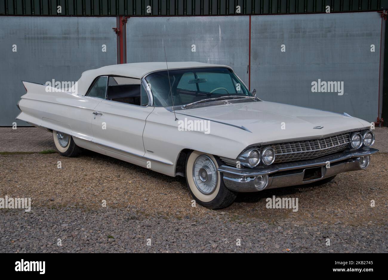 1960 Cadillac convertible super luxury car Stock Photo - Alamy