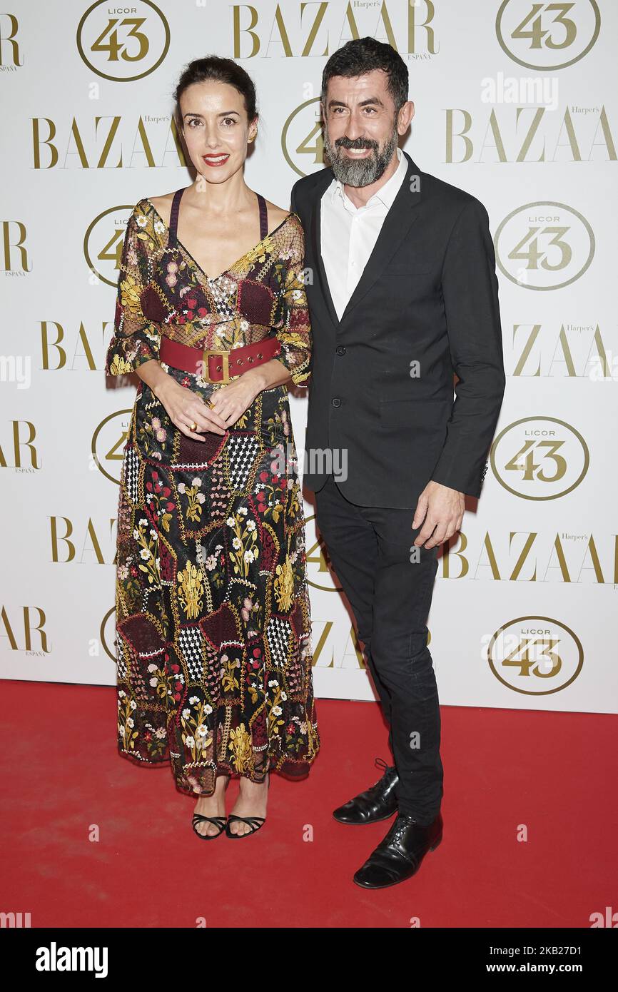 Cecilia Suarez attends the 'Harpers Bazaar actitud 43' awards Photocall ...