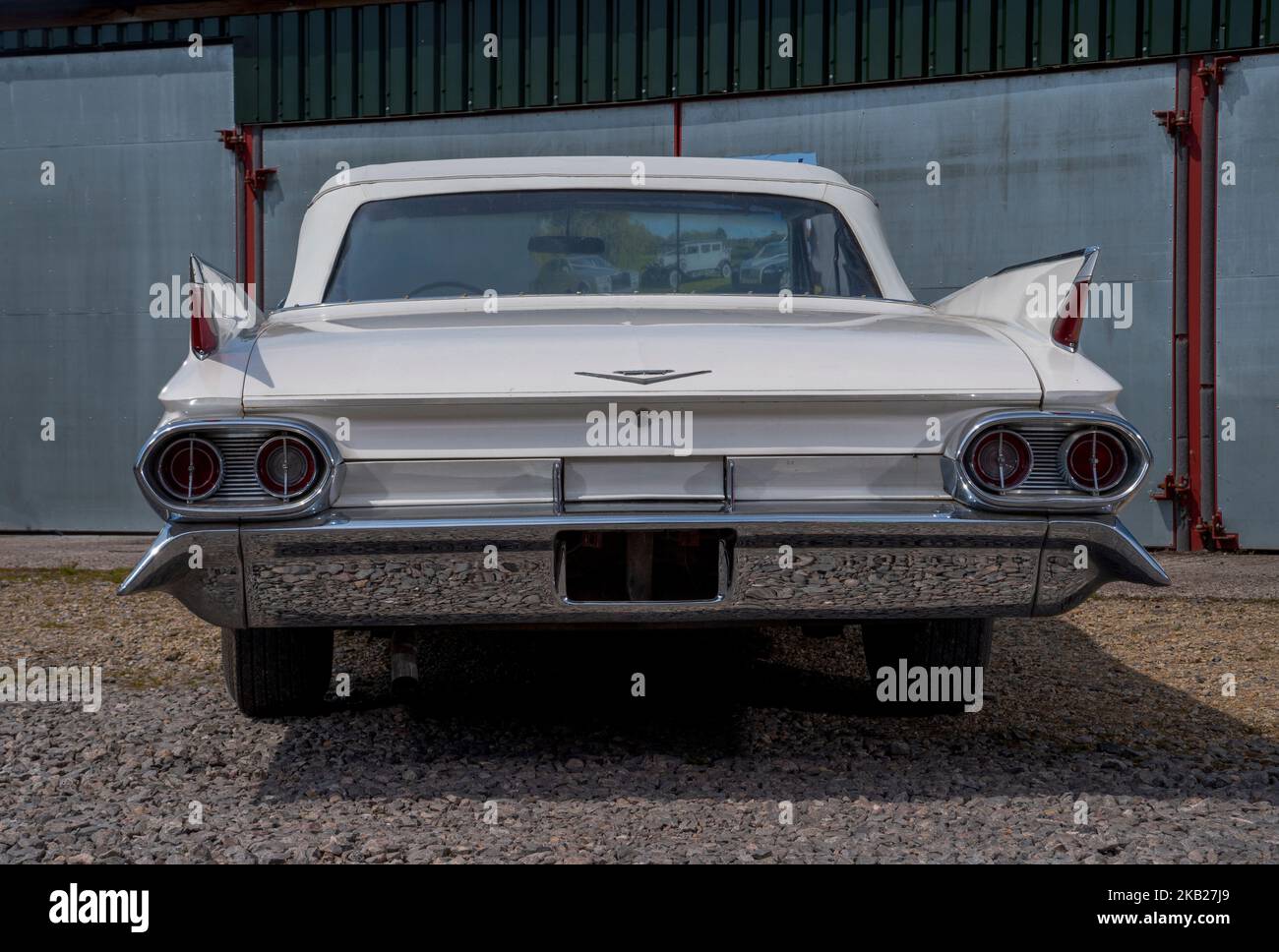 1960 white cadillac hi-res stock photography and images - Alamy