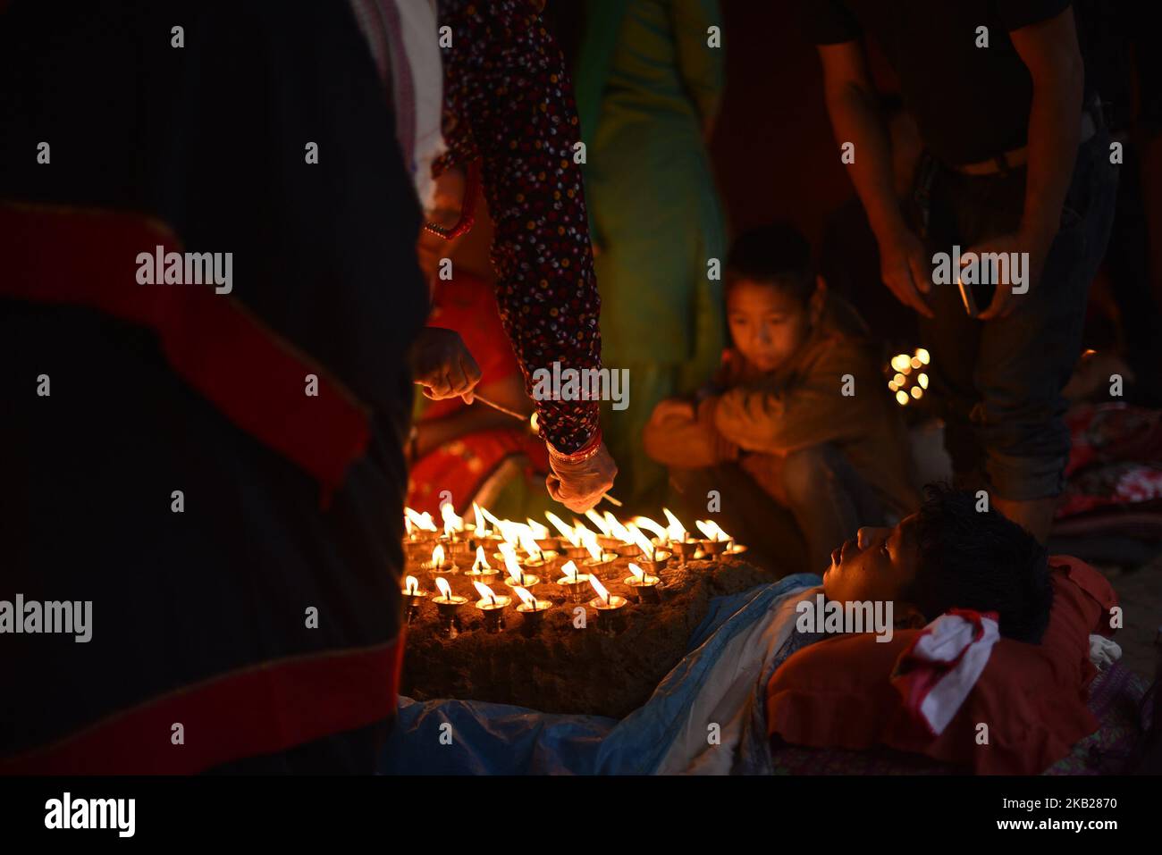 Dashain family hi-res stock photography and images - Alamy