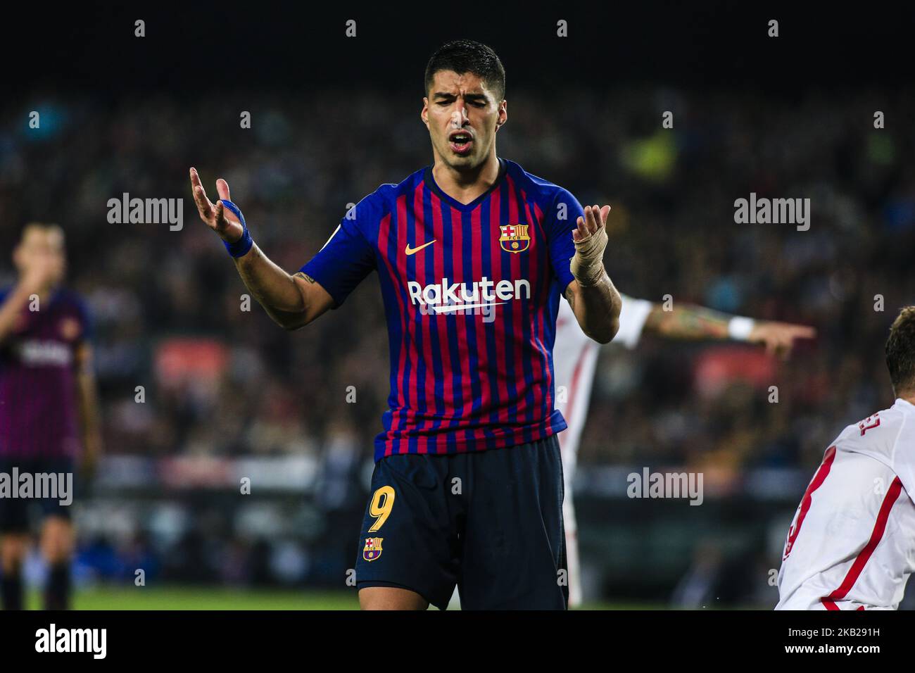 Luis Suarez of FC Barcelona during the La Liga match between FC ...