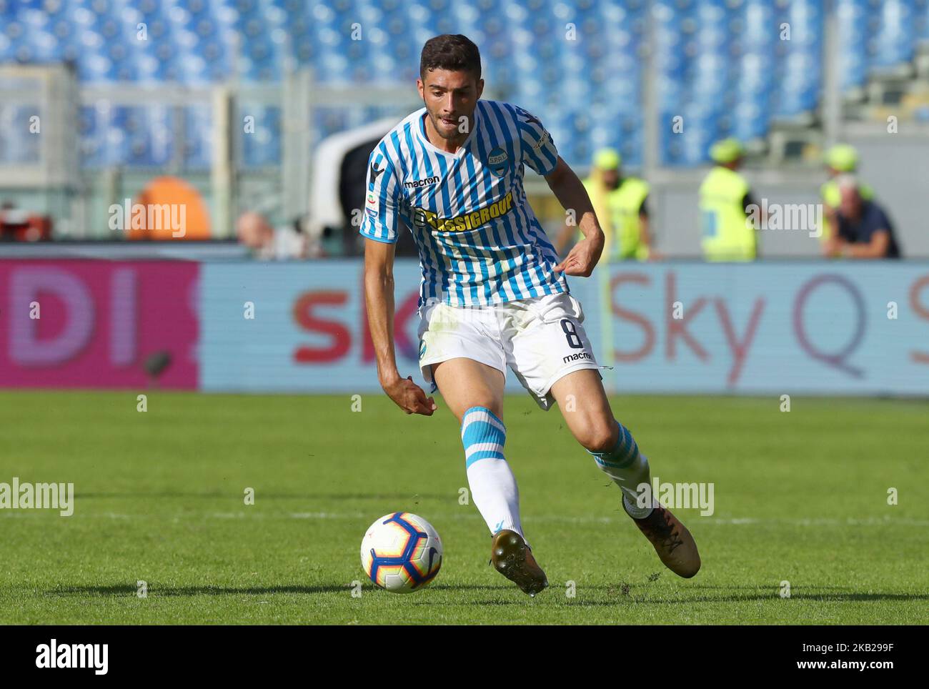 AS Roma v Spal - Serie A Mattia Valoti of Spal at Olimpico Stadium in ...