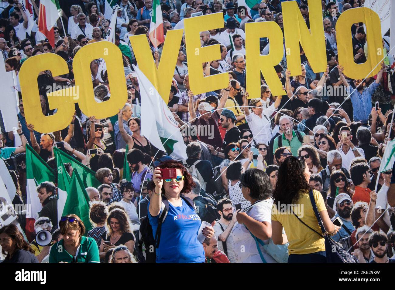 'Italia 5 Stelle' kermesse of the M5S 5 Stars Movement at the Circo ...