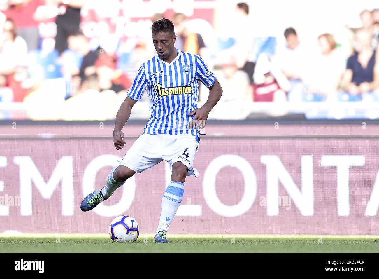 Thiago Rangel Cionek of SPAL during the Serie A match between Roma and ...