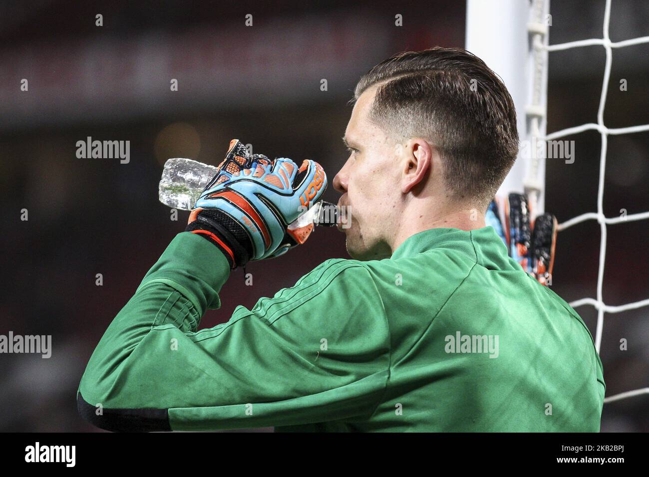 Juventus goalkeeper Wojciech Szczesny (1) during the Uefa Champions ...