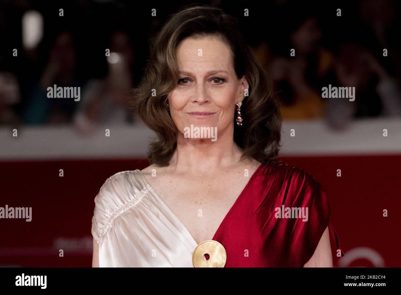 Sigourney Weaver poses during her red carpet at the 13th edition of the ...