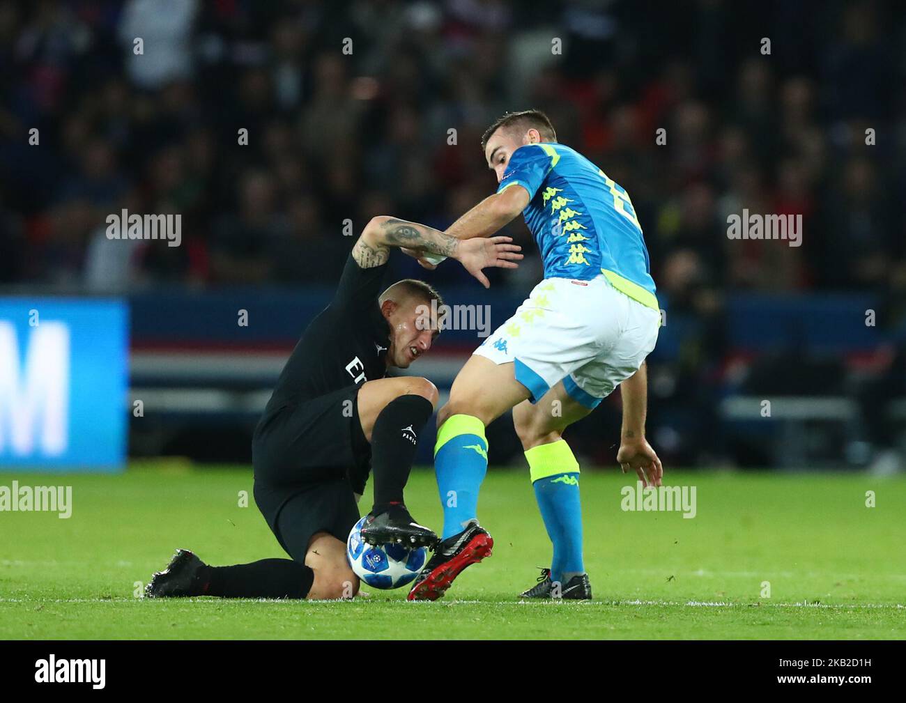Paris Saint-Germain - SSC Napoli : UEFA Champions League Group C Marco ...