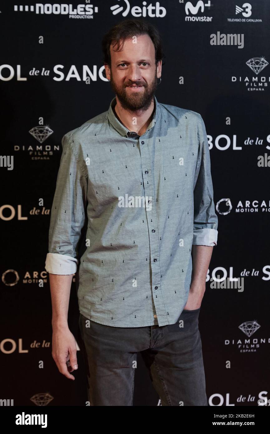 Edu Soto attends to 'El Arbol de la Sangre' premiere at Capitol cinema ...