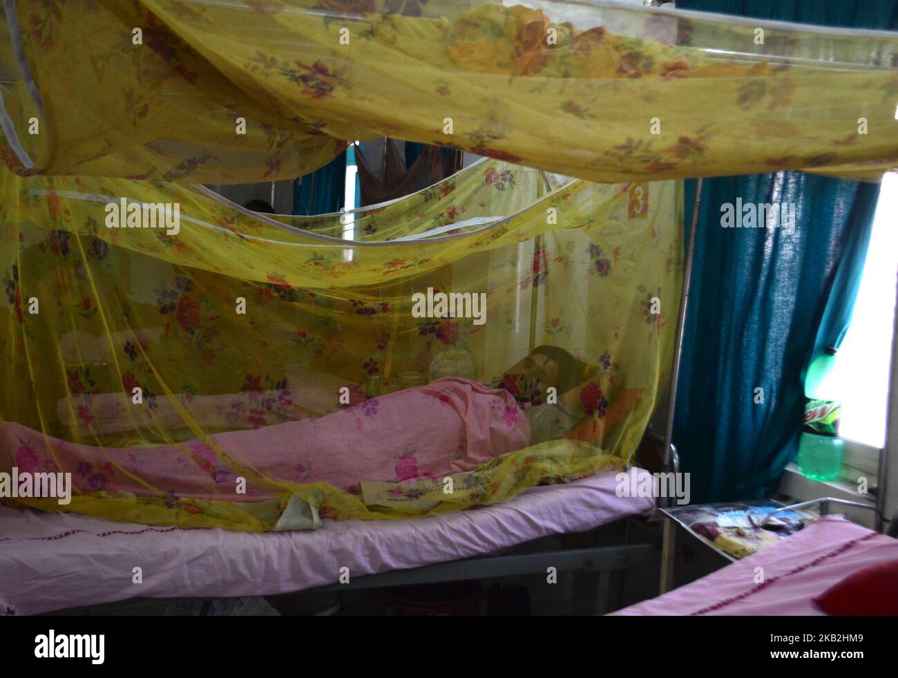 Sunil Mishra, Aged 24, suffering from dengue fever gets treatment in ...