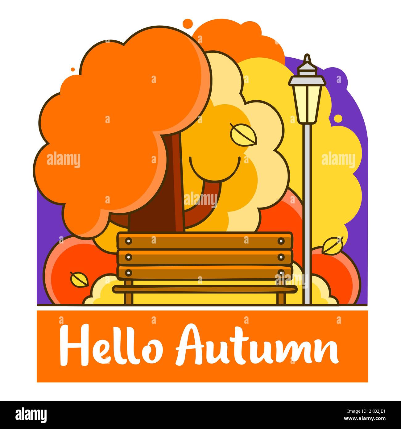 Autumn background with leaves. Can be used for poster, banner, flyer ...