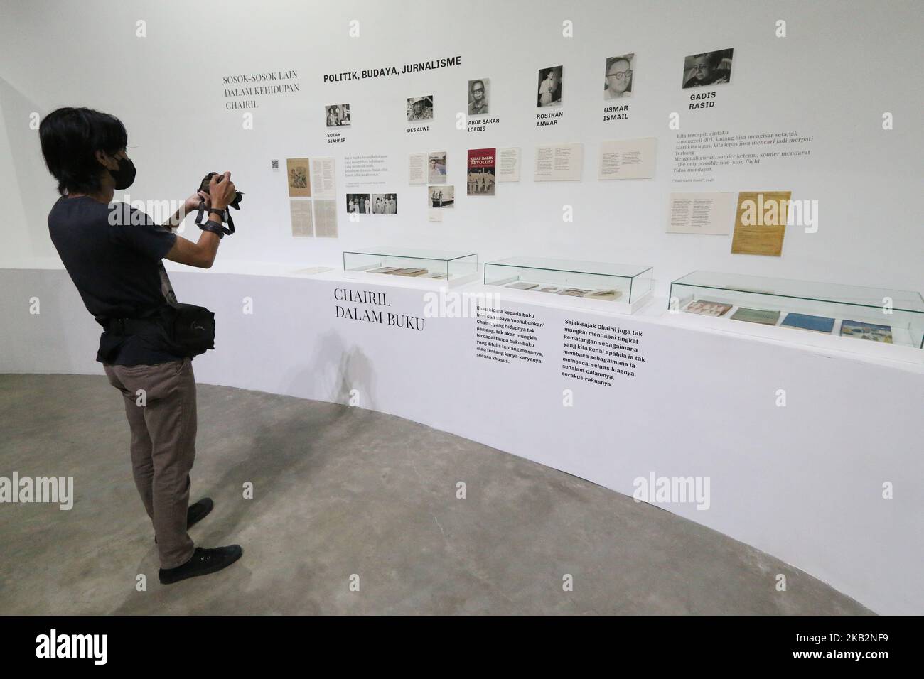 Jakarta, Indonesia. 03rd Nov, 2022. Visitors enjoy an exhibition of the ...