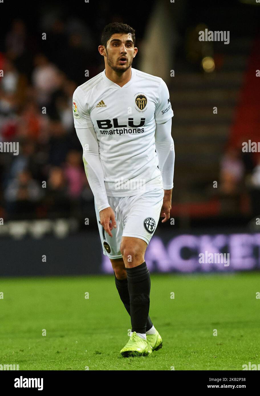 Gonzalo Guedes of Valencia CF during the La Liga match between Valencia ...