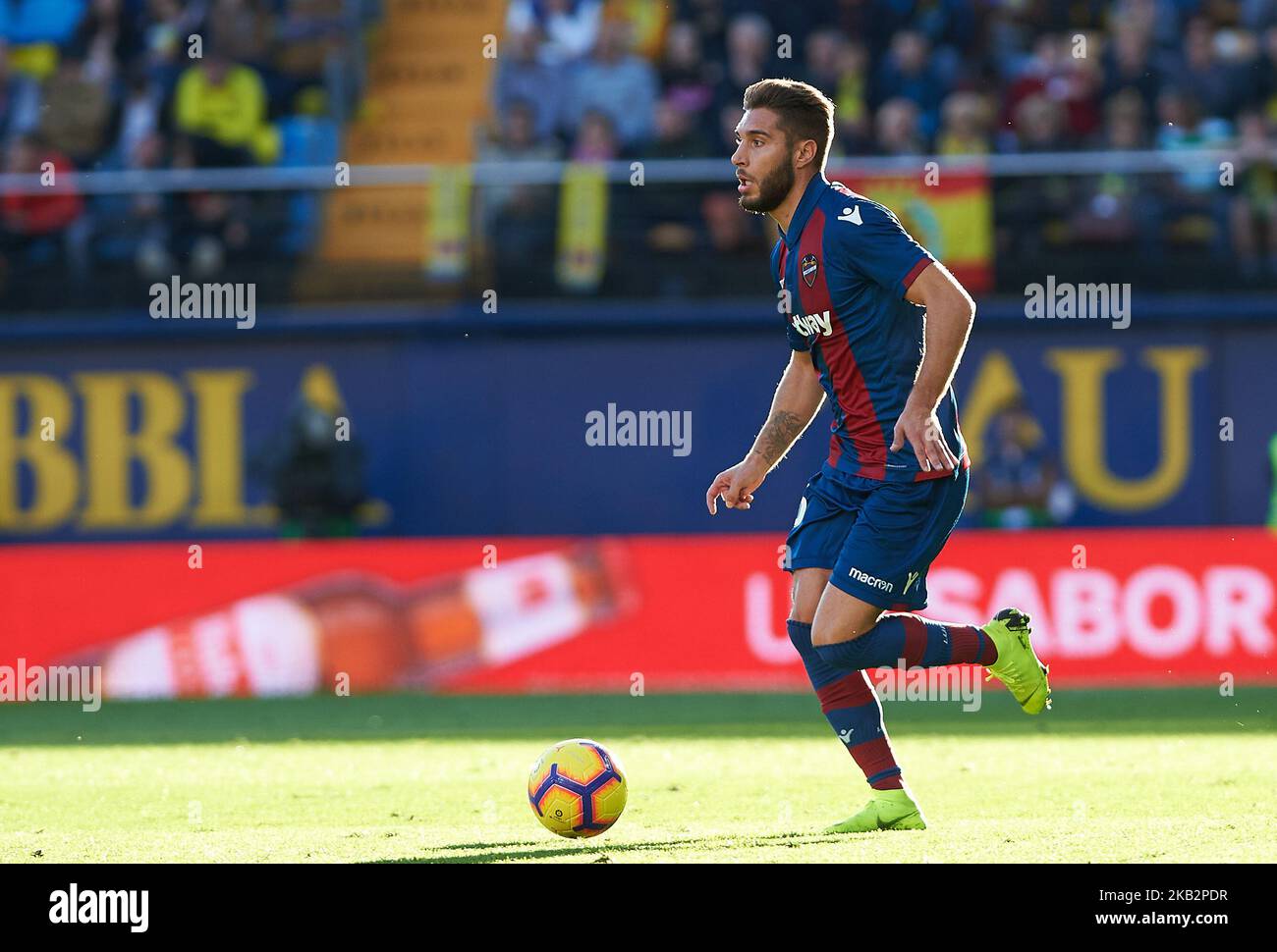 Ruben Rochina of Levante UD during the La Liga match between Villarreal ...