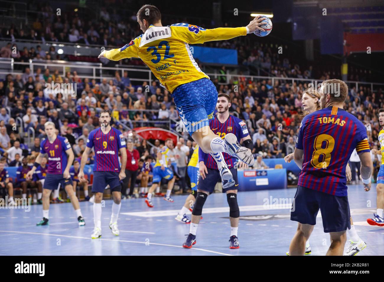 Angel Fernandez Perez during the match between FC Barcelona Lassa v PGE ...