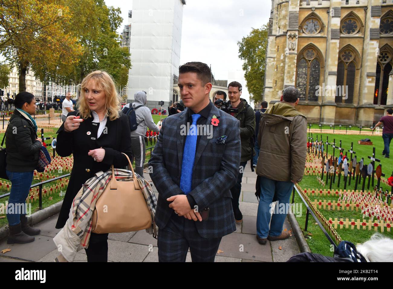 Far-right figurehead Tommy Robinson, real name Stephen Yaxley-Lennon is ...