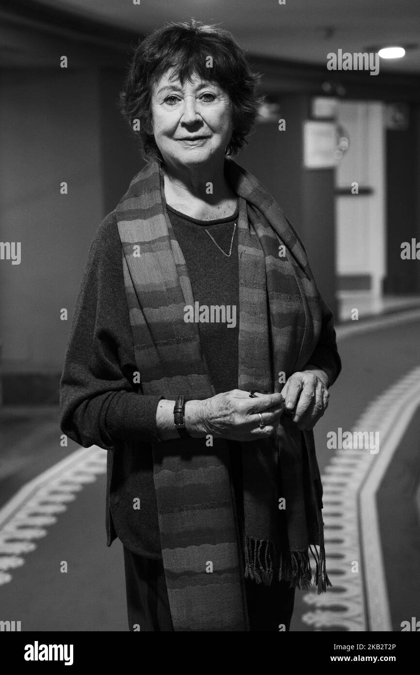 the actress Julieta Serrano poses during the session of portraits in ...