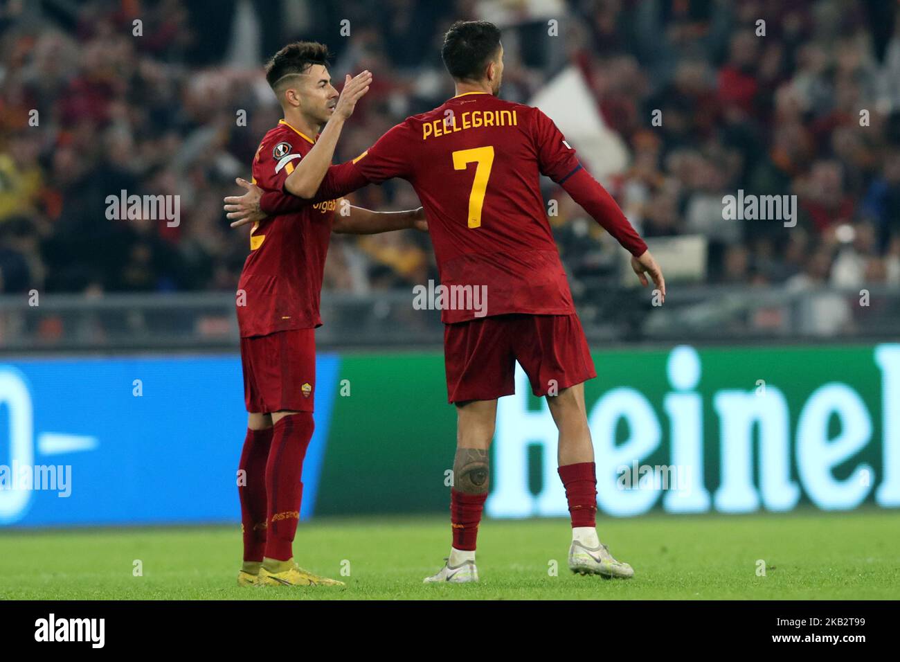 Rome, . 04th Nov, 2022. Rome, Italy 03.11.2022: Lorenzo Pellegrini of ...