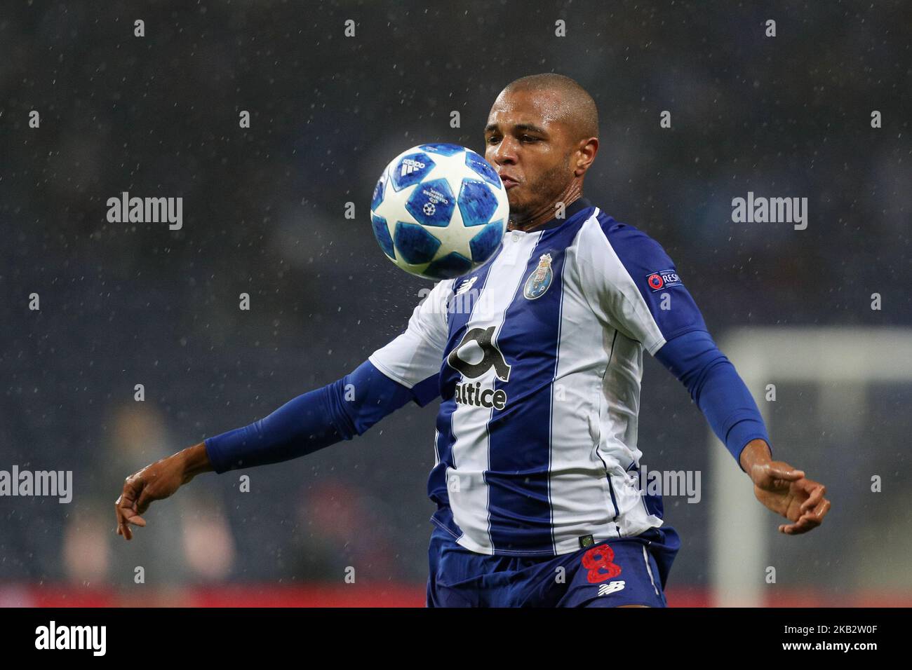 Porto's Algerian forward Yacine Brahimi in action during the UEFA ...