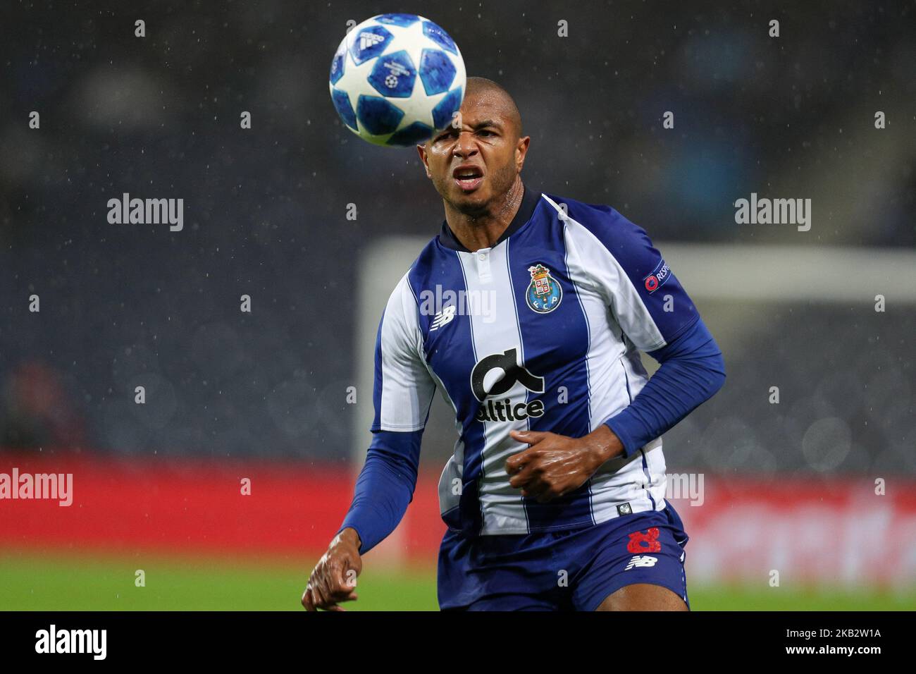 Porto's Algerian forward Yacine Brahimi in action during the UEFA ...
