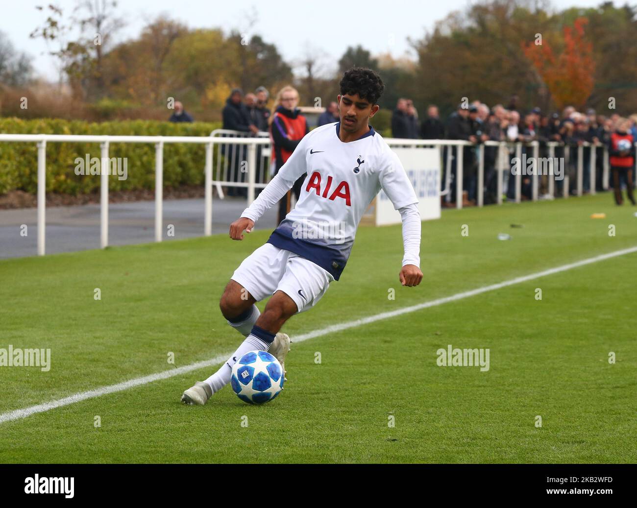 Enfield, UK. 06 November, 2018 Dilan Markanday of Tottenham Hotspur ...