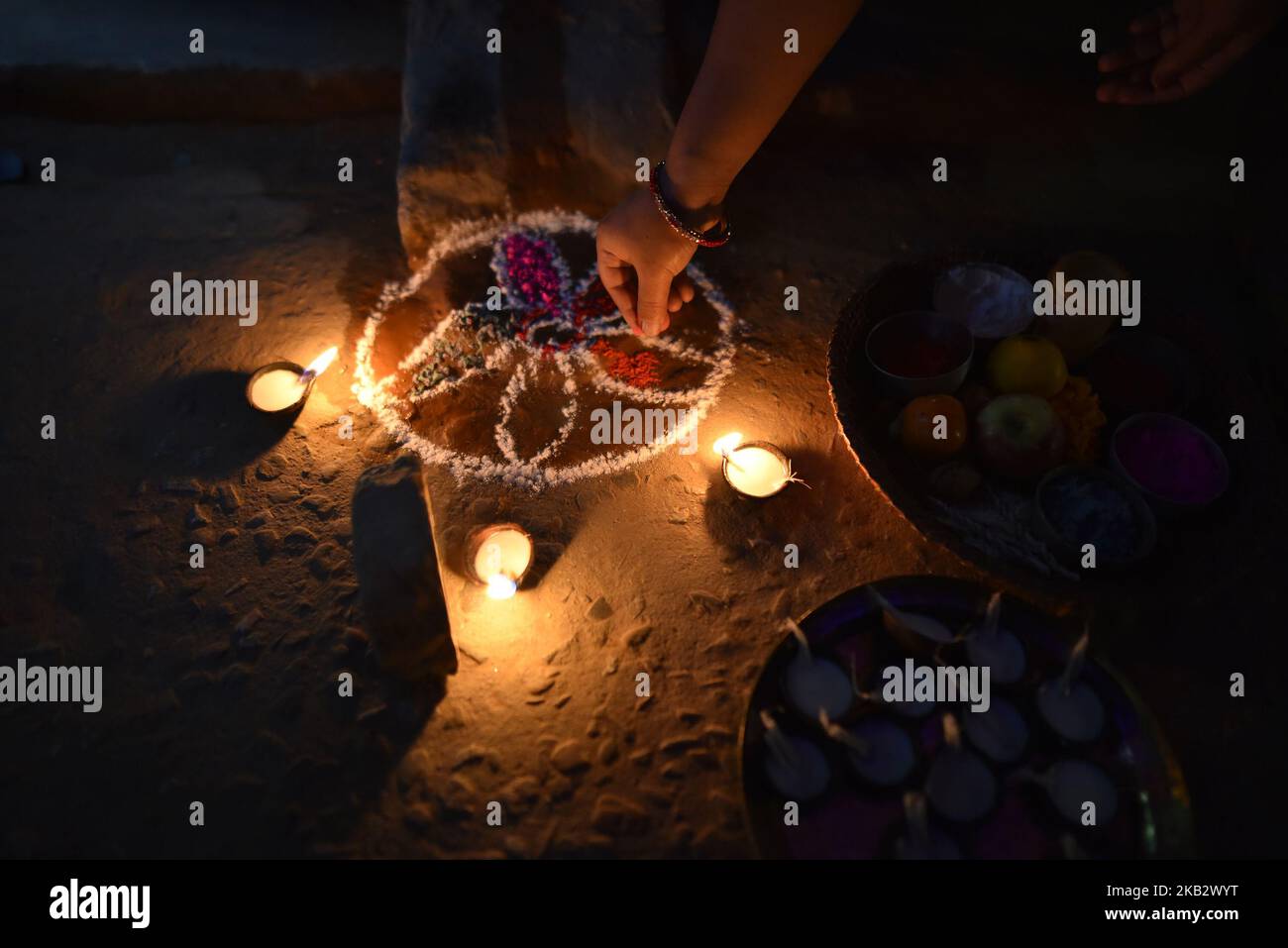 Laxmi puja and nepal hi-res stock photography and images - Alamy