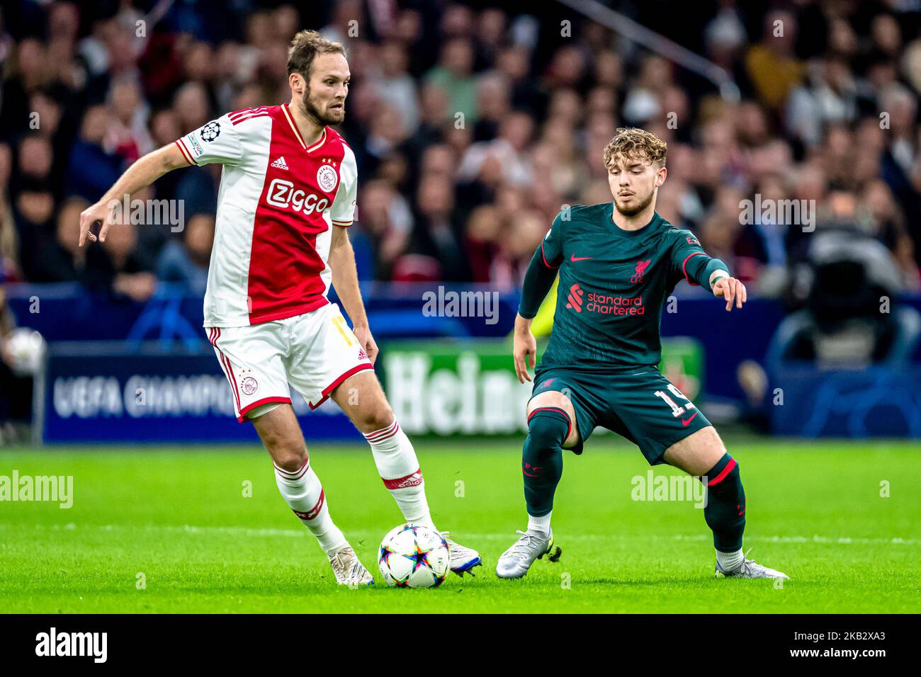 AMSTERDAM, Netherlands, 26-10-2022, football, Johan Cruijff ArenA ...