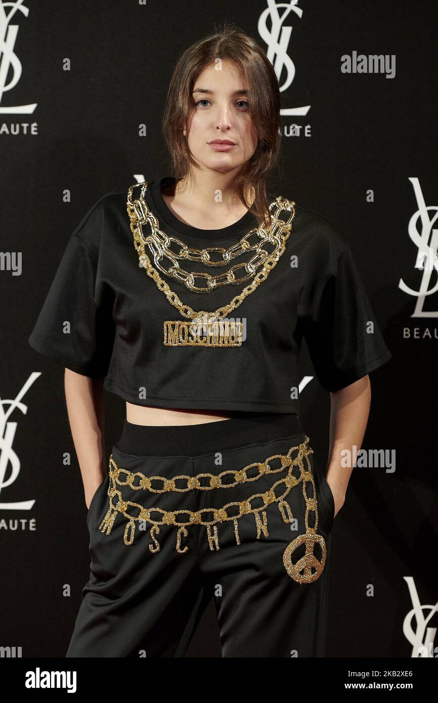 Delaporte attends the YVES SAINT LAURENT THE SLIM Rouge PurCouture ...