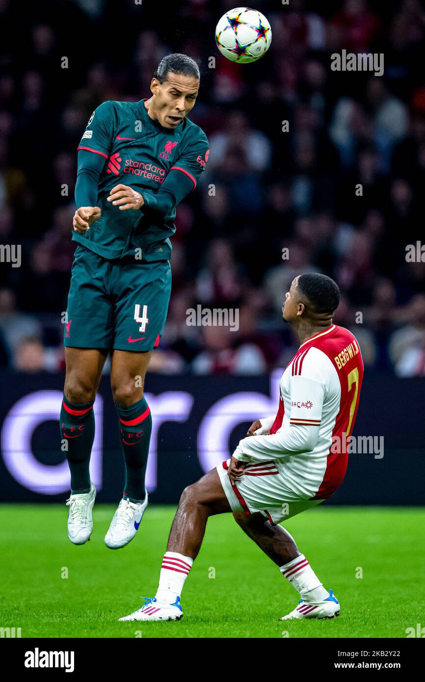 AMSTERDAM, Netherlands, 26-10-2022, football, Johan Cruijff ArenA ...