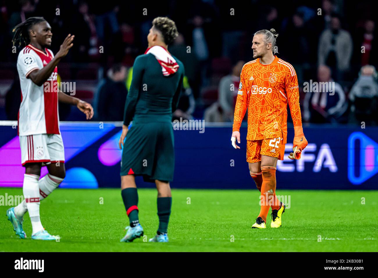 AMSTERDAM, Netherlands, 26-10-2022, football, Johan Cruijff ArenA ...