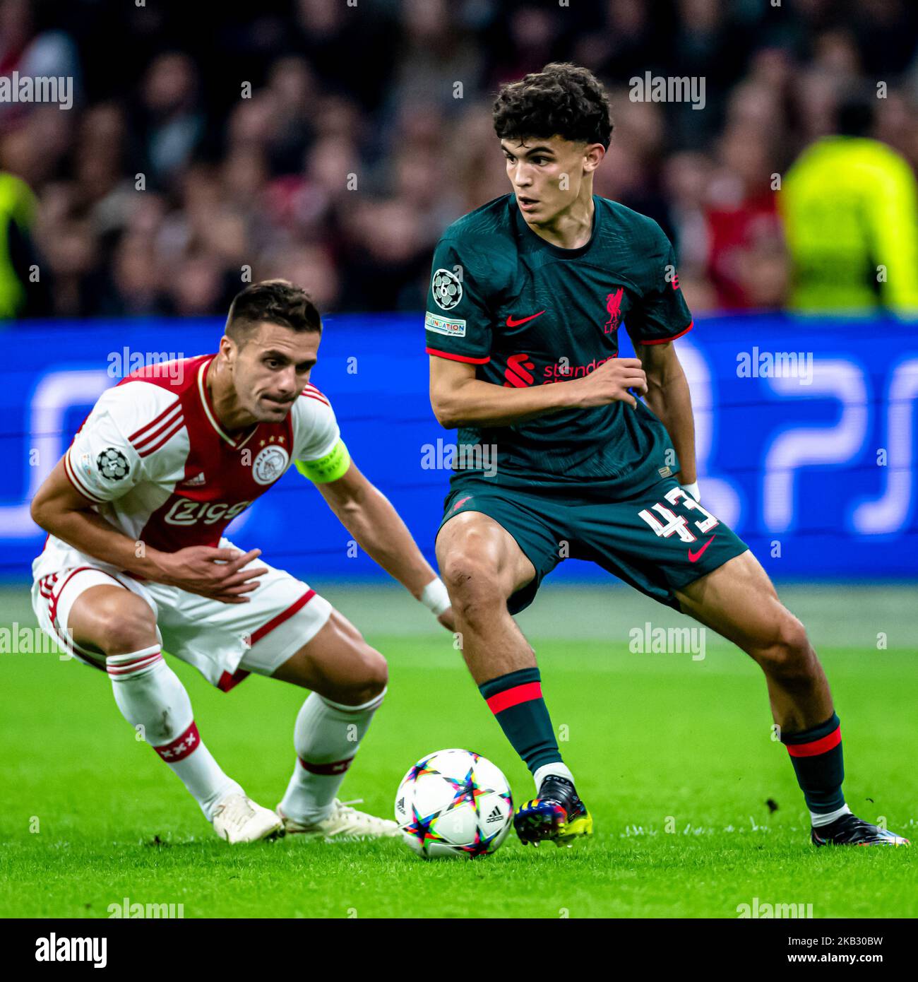 AMSTERDAM, Netherlands, 26-10-2022, football, Johan Cruijff ArenA, Champions League, season 2022 ...