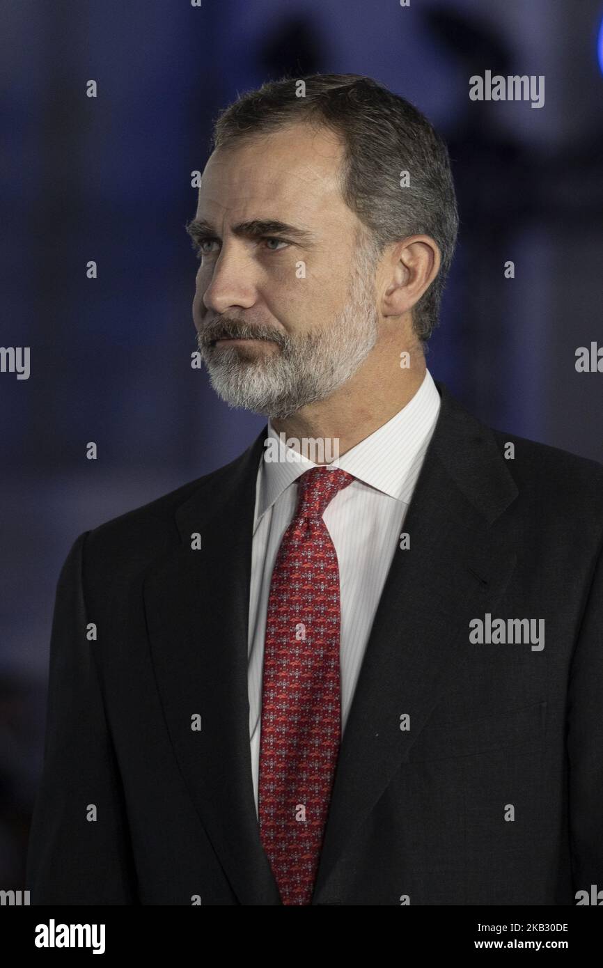 King Felipe VI of Spain during the welcoming supper of the 19th Annual ...