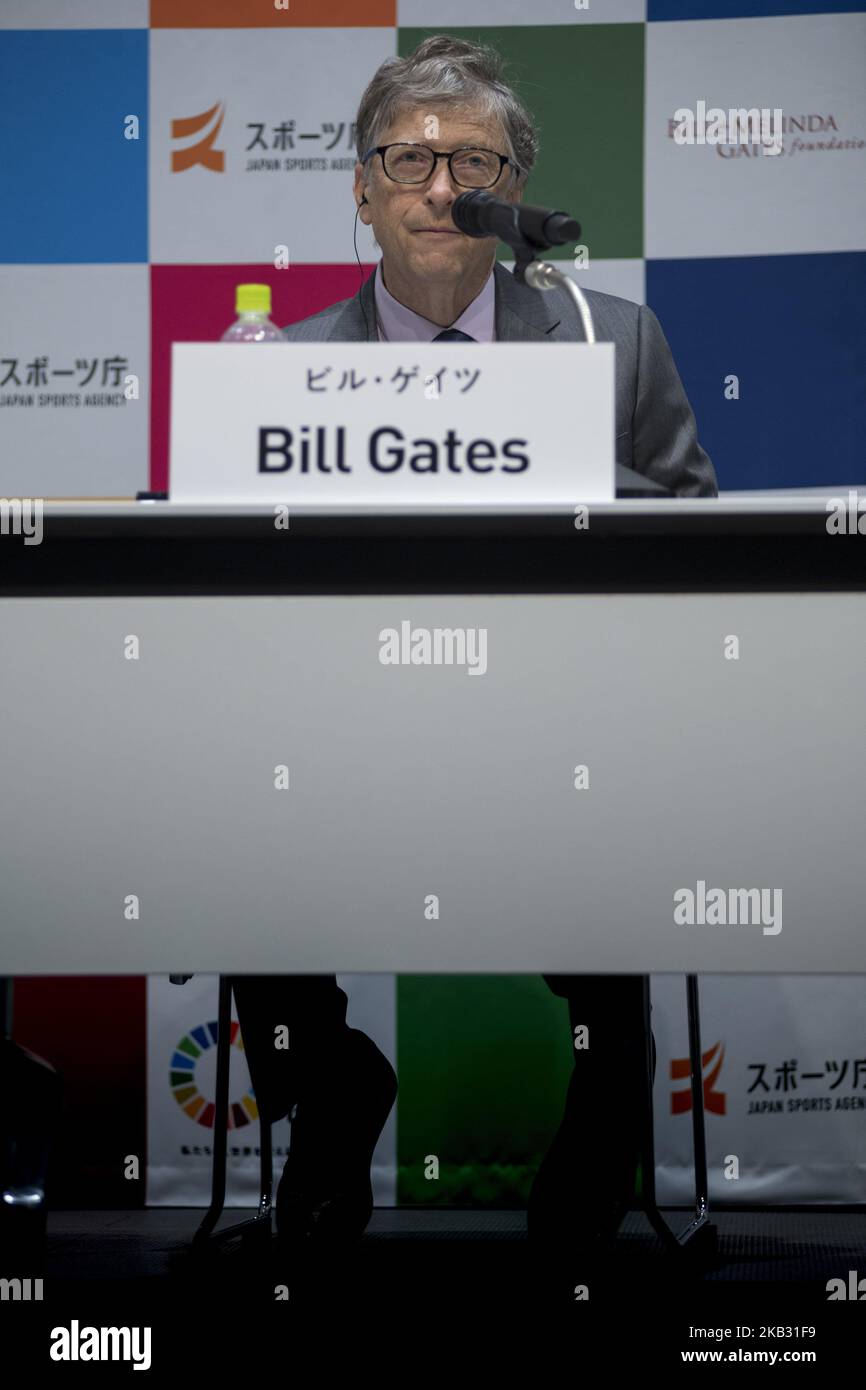 Bill Gates, co-Chairman of the Bill & Melinda Gates Foundation ...