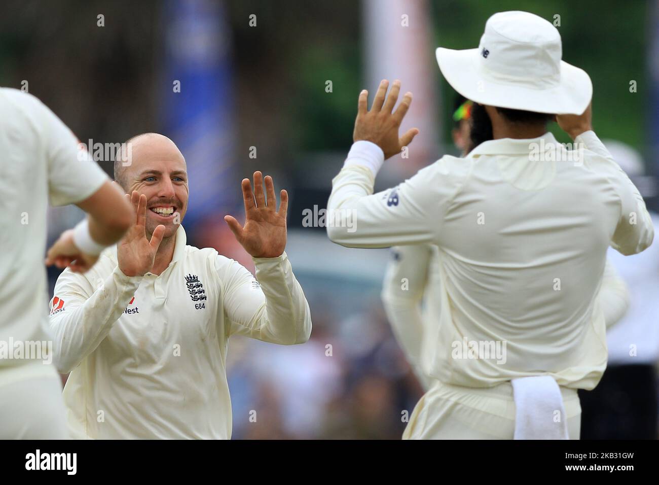 Jack leach wicket hi-res stock photography and images - Alamy