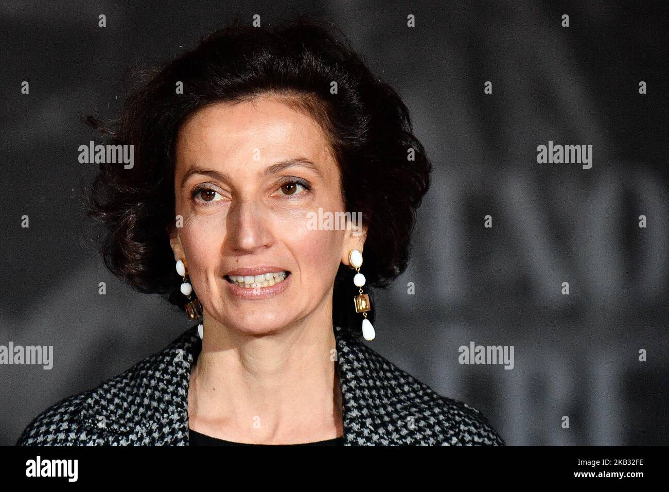 The Director-General of UNESCO, Audrey Azoulay at the International ...