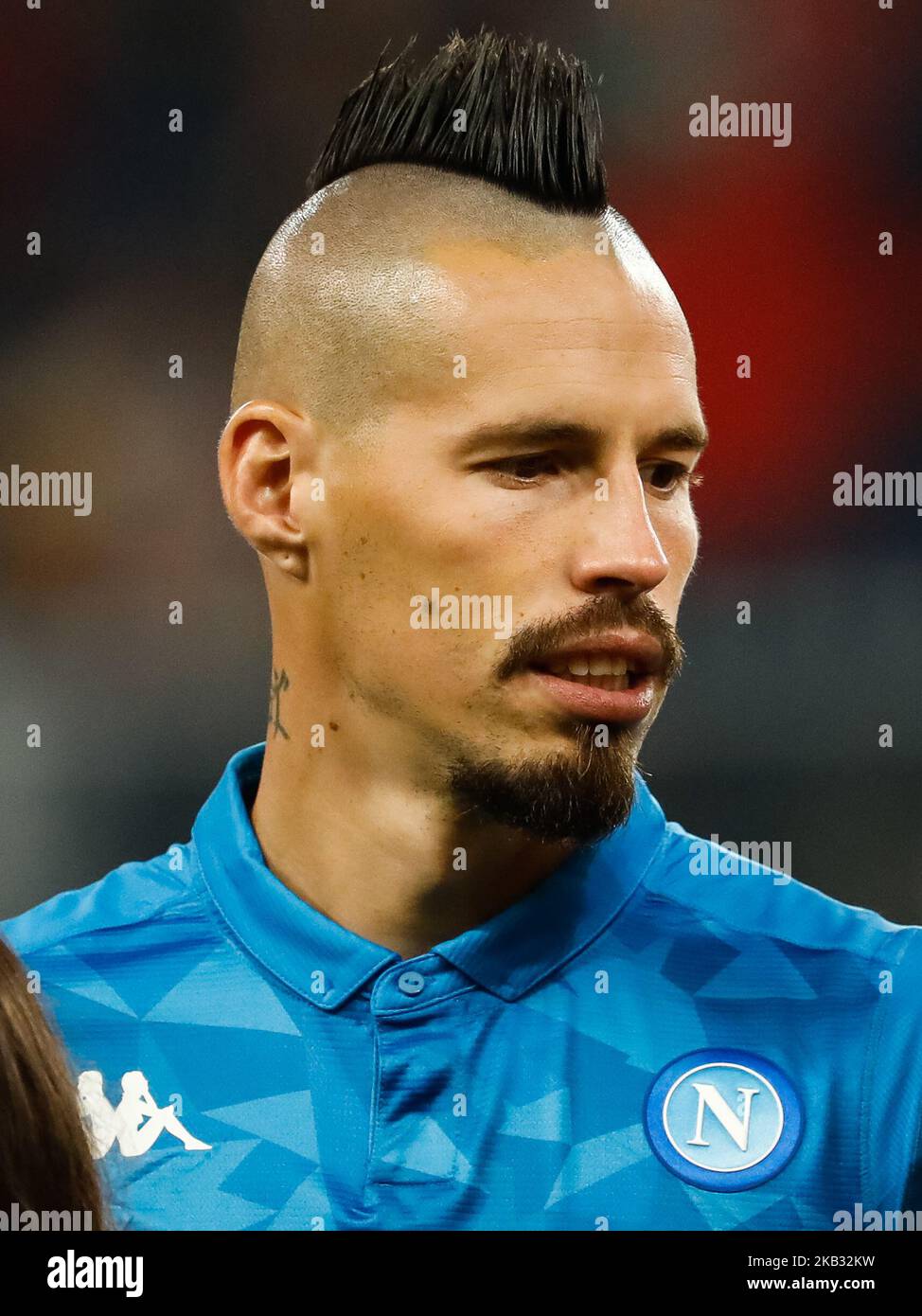 Marek hamsik hair hi-res stock photography and images - Alamy