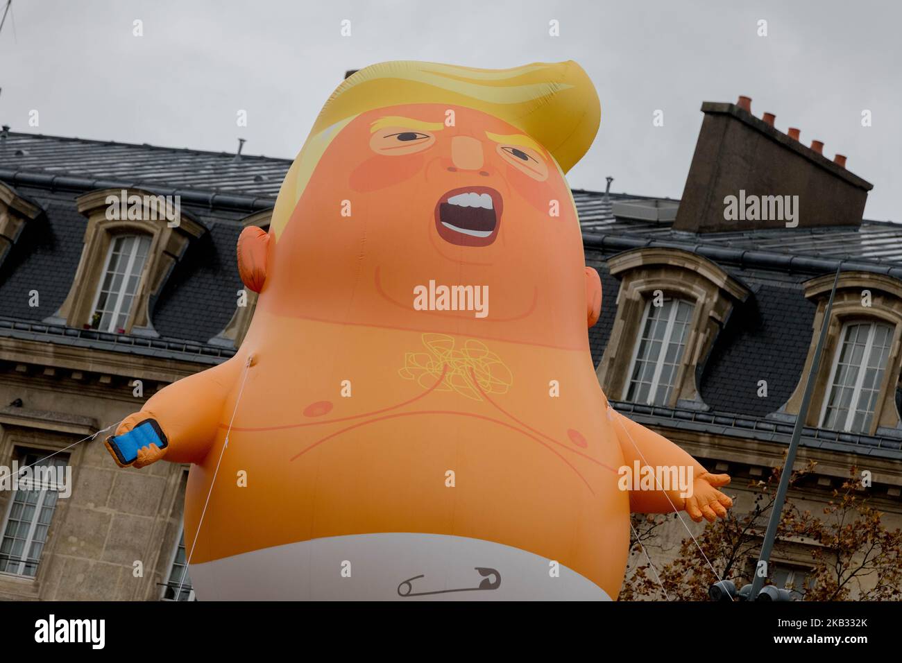 Trump in a diaper hi-res stock photography and images - Alamy