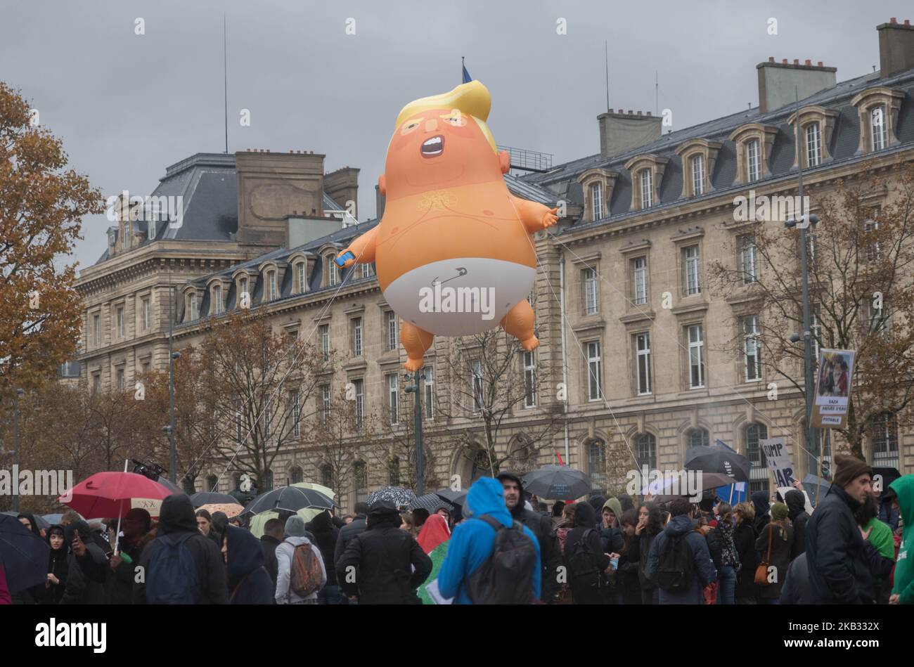 Trump in a diaper hi-res stock photography and images - Alamy