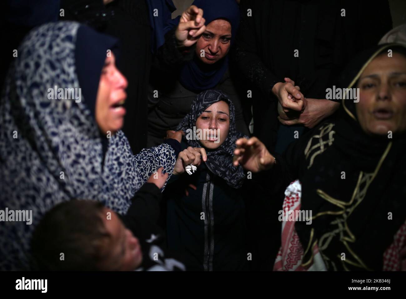Relative of Palestinian militant Mohammed Al Taatri, who was killed in ...