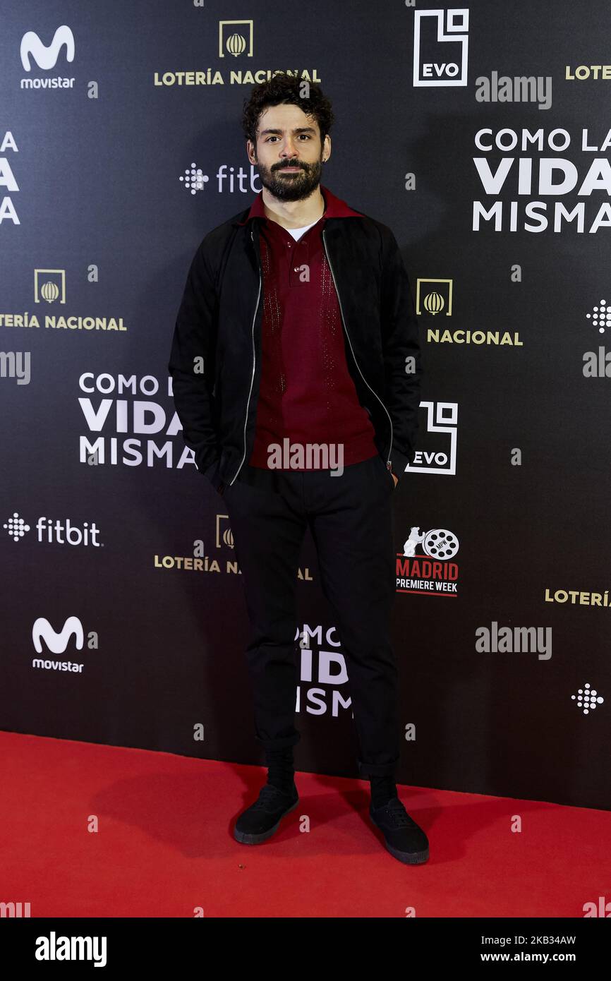 Nico Romero attends to 'Como la Vida Misma' film premiere during the ...
