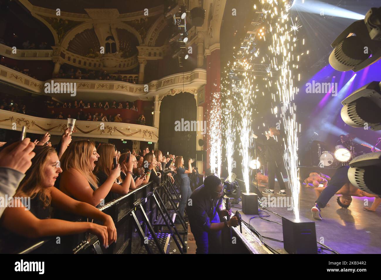 Scottish singer and songwriter Lewis Capaldi performs live at O2 ...