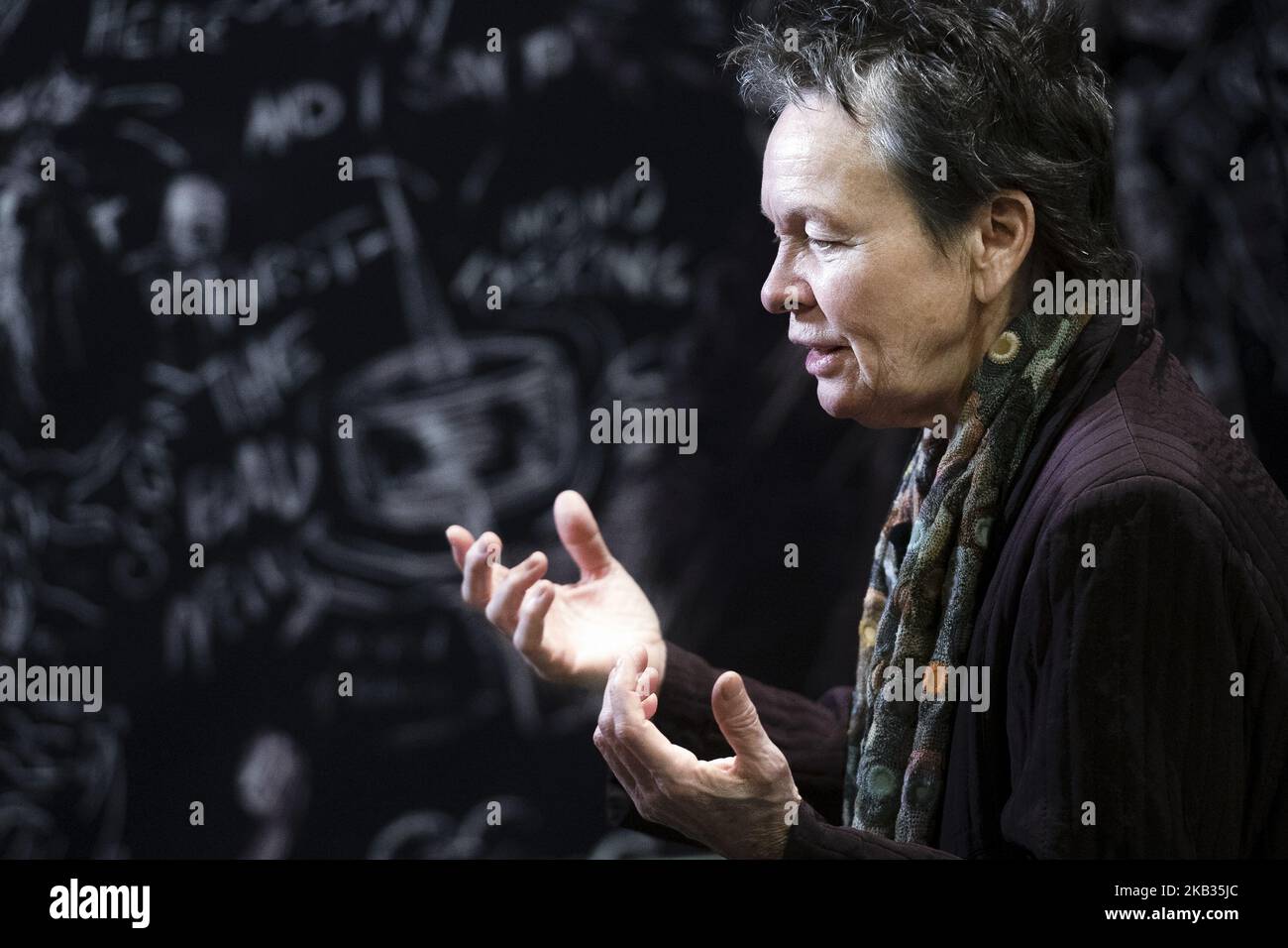 Laurie Anderson presents Chalkroom, the installation of VR that can be ...