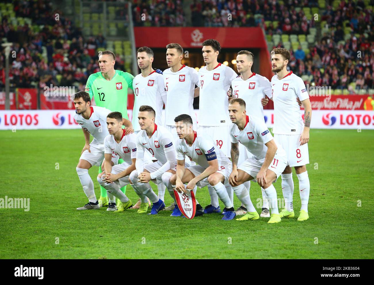 Poland national football team during the international friendly soccer ...