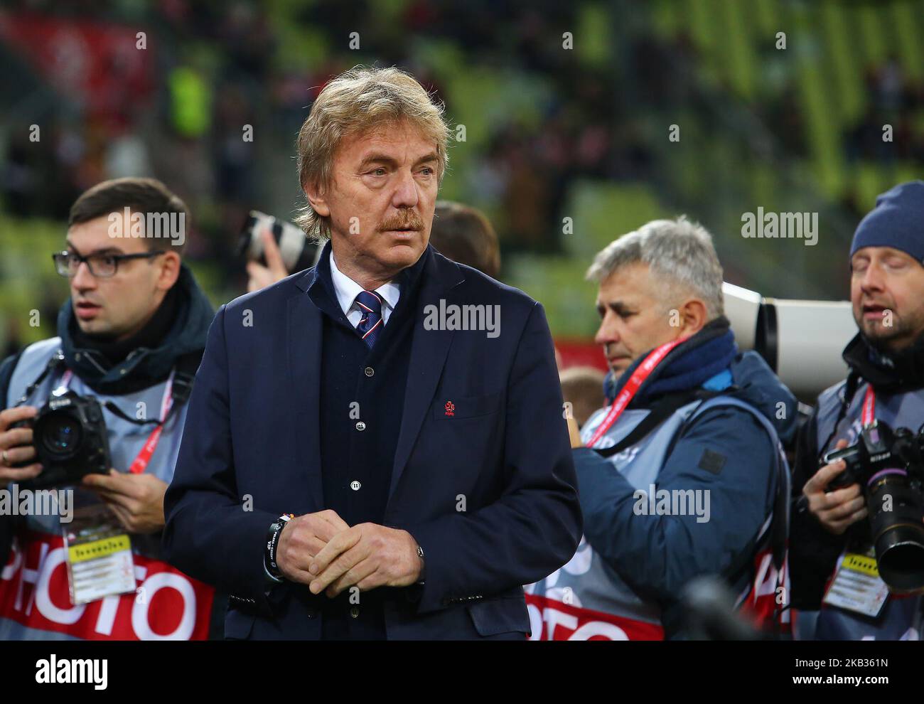 Polish soccer player zbigniew boniek hi-res stock photography and ...