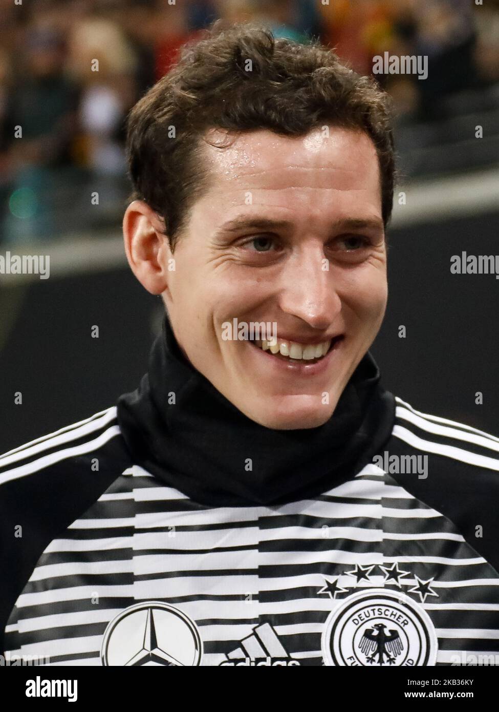 Sebastian Rudy of Germany looks on during the international friendly ...