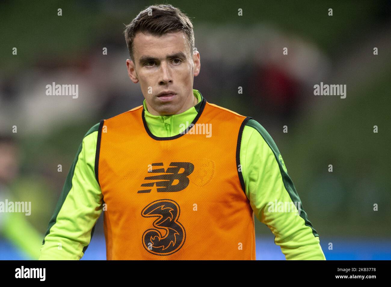 Seamus Coleman of Ireland during the International Friendly match ...