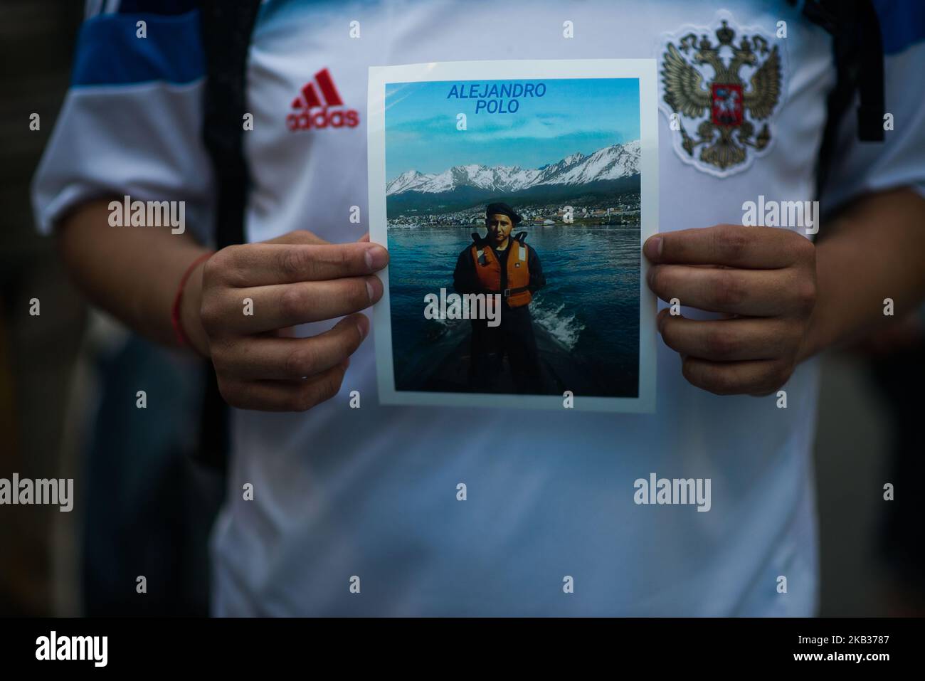 A picture of Daniel Alejandro Polo, an Argentine Navy officer of the ...