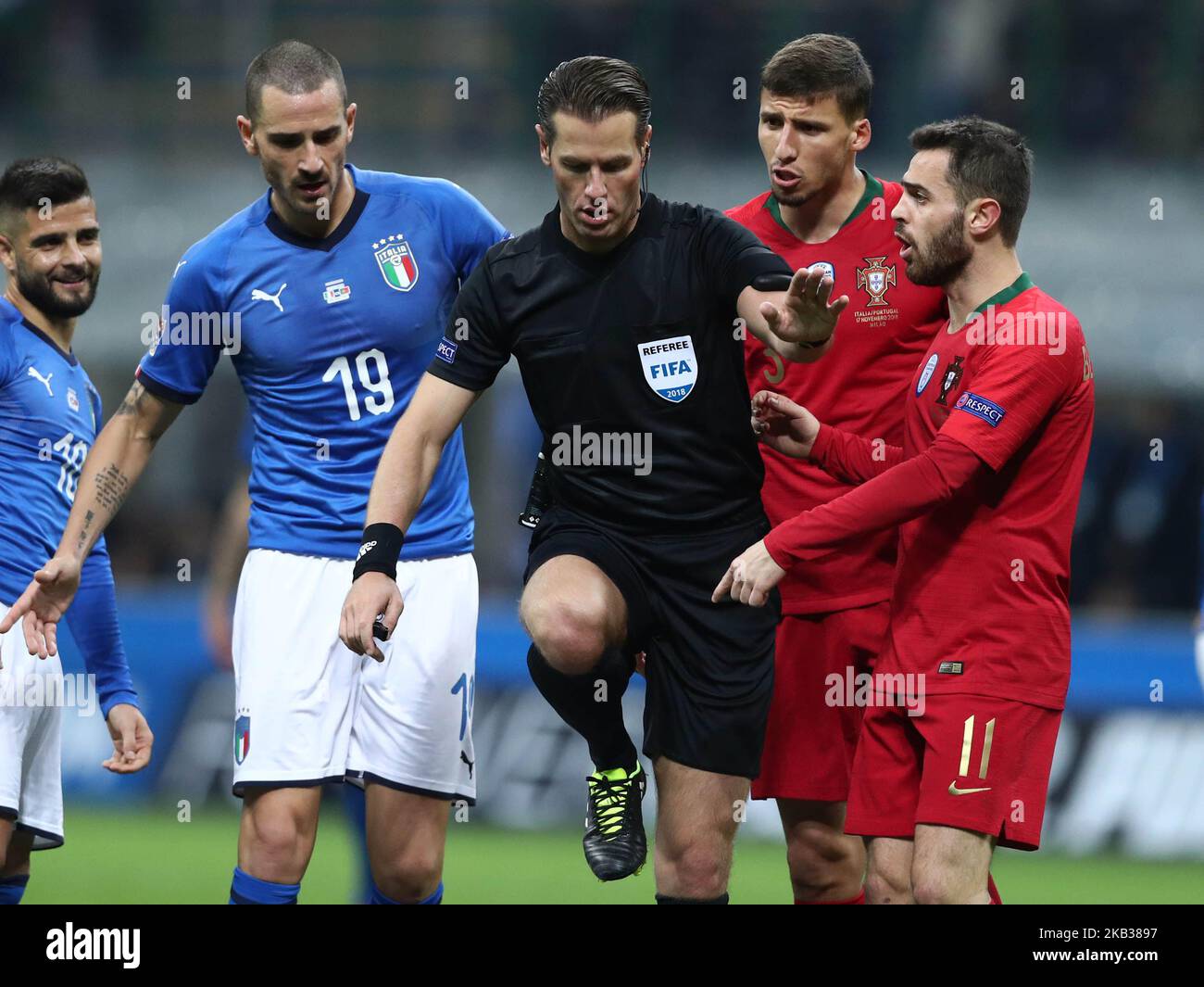 Milan san siro stadium uefa nations league football soccer calcio hi ...