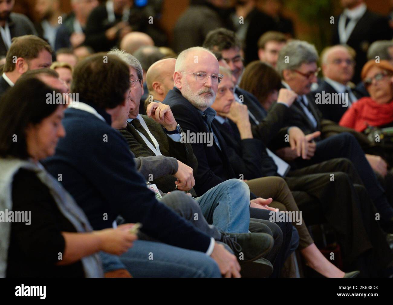 Frans Timmermans, first vice-president of the European Commission ...