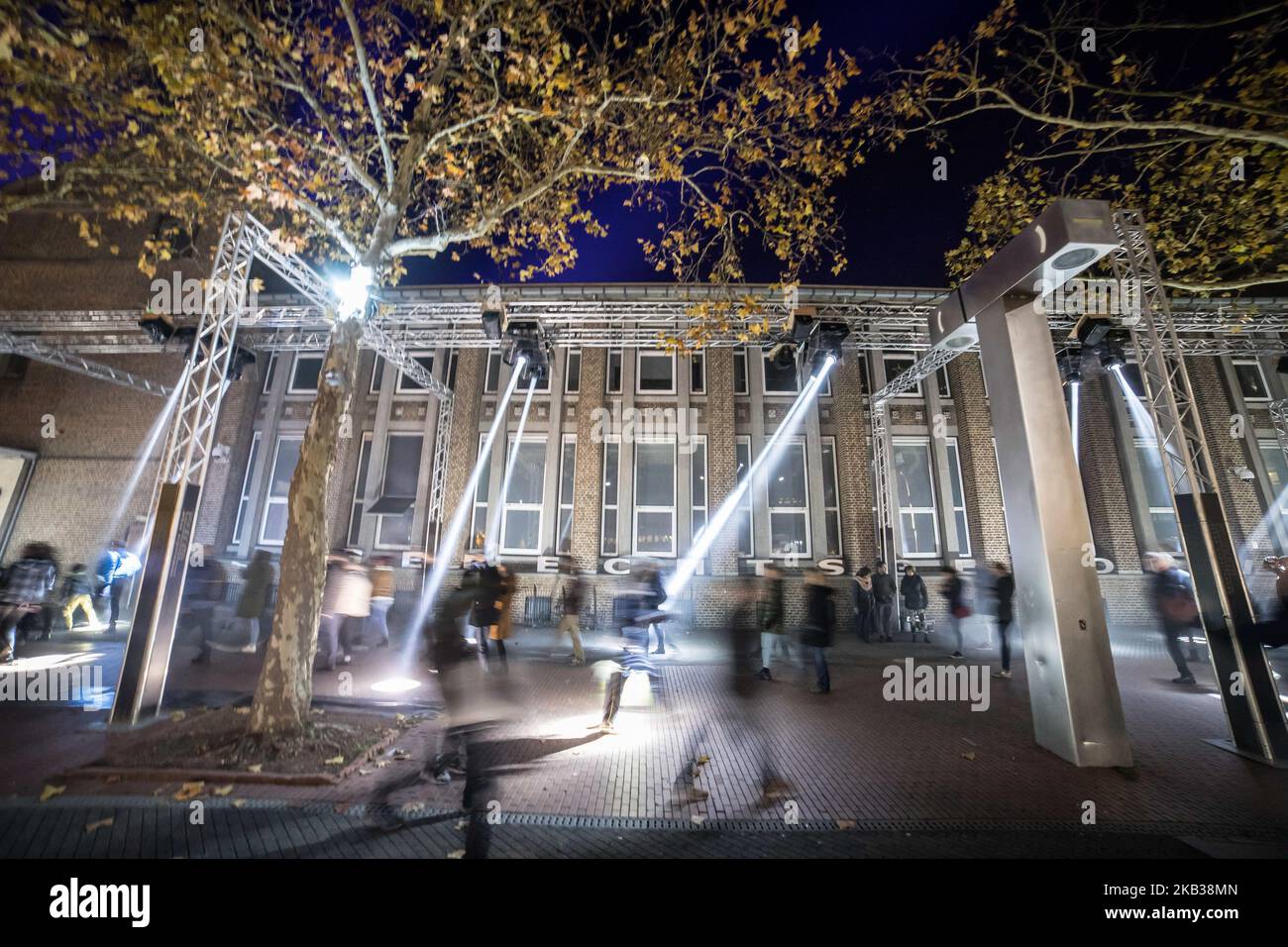 13th Light Festival GLOW in Eindhoven, Netherlands. GLOW takes place ...